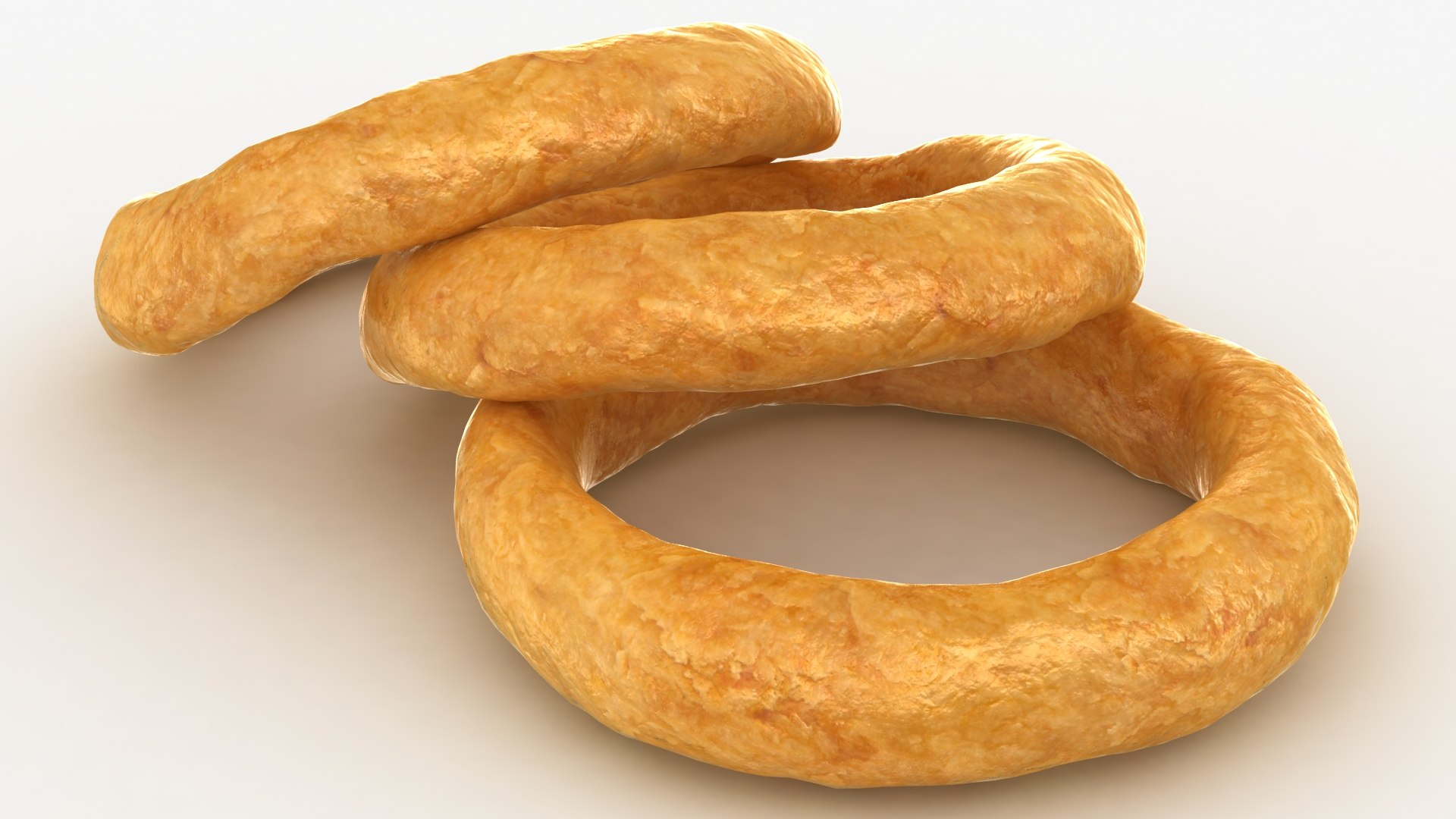 3D Realistic Onion Ring - TurboSquid 1524661