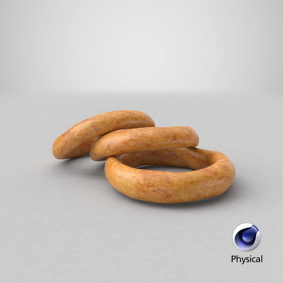 3D realistic onion ring - TurboSquid 1524661