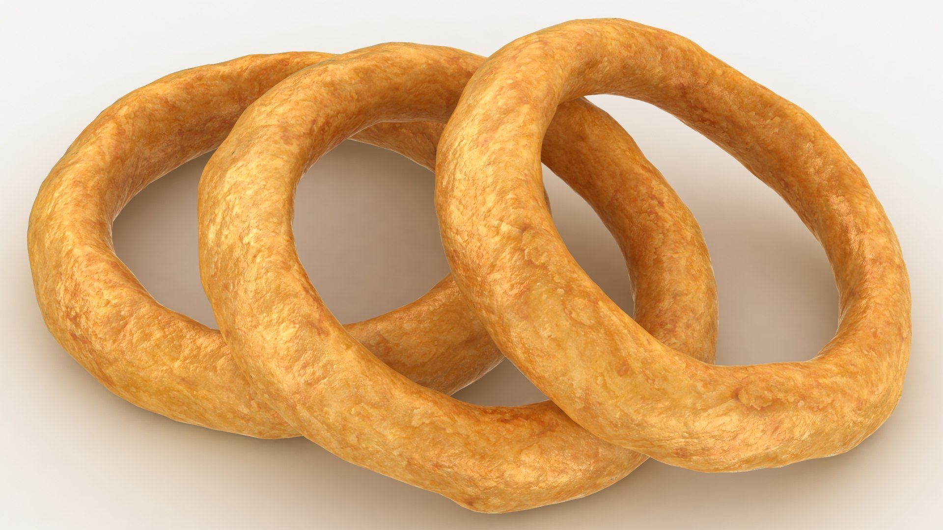 3D Realistic Onion Ring - TurboSquid 1524661