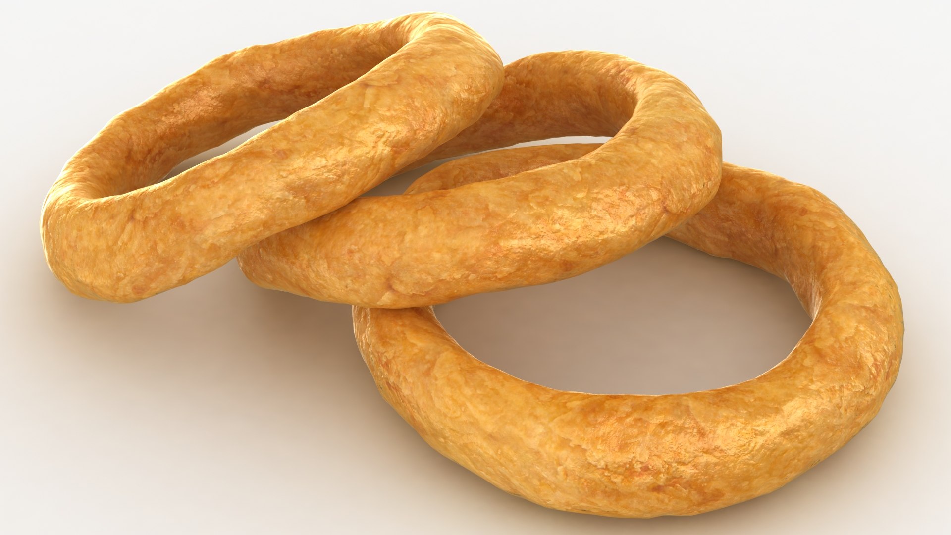 3D Realistic Onion Ring - TurboSquid 1524661