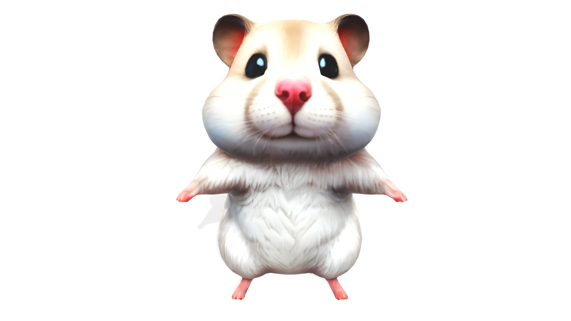 Hamsley The Adventurous Hamster Model - TurboSquid 2296616