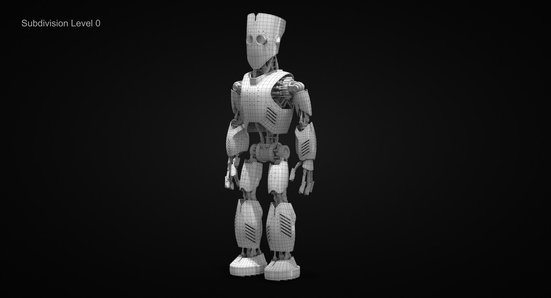 3D Robot Rigged Model - TurboSquid 1237087