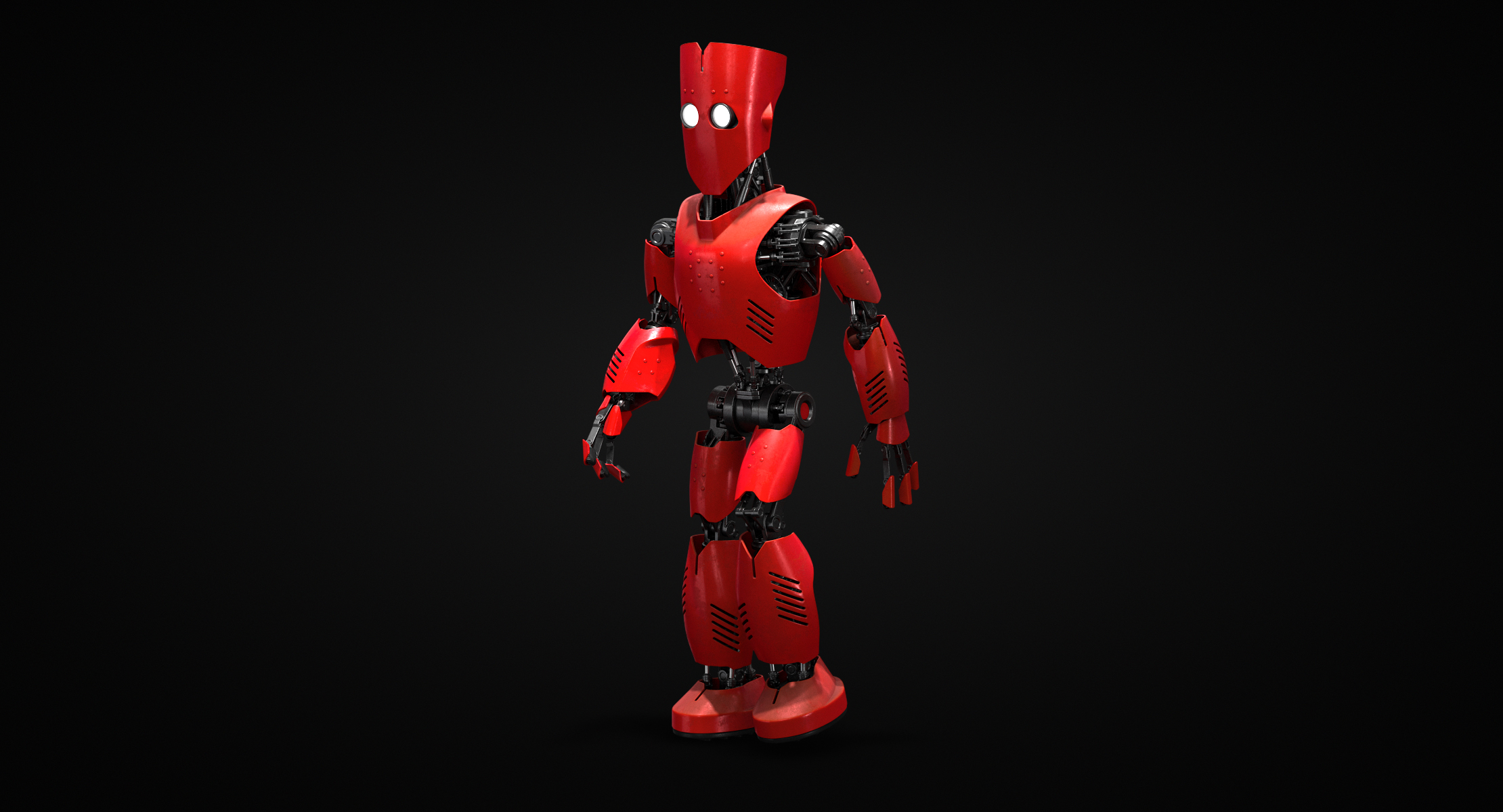 3D robot rigged model - TurboSquid 1237087