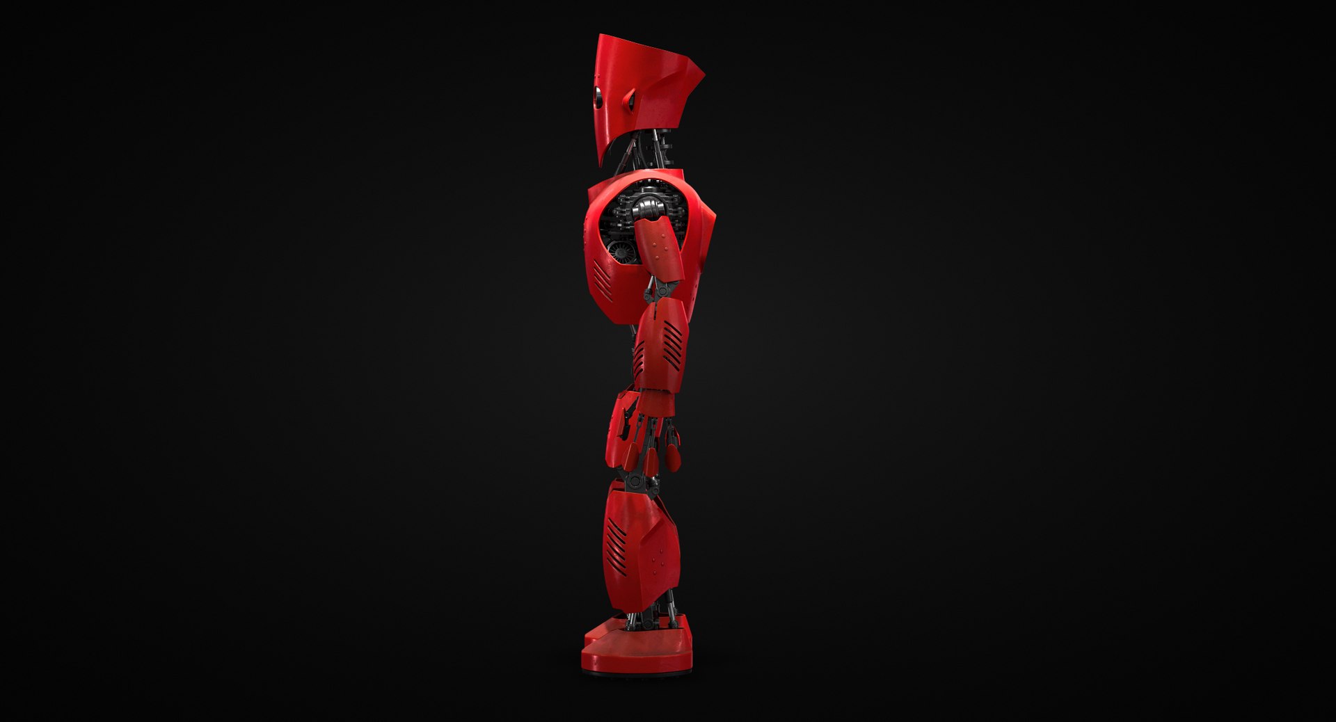 3D robot rigged model - TurboSquid 1237087