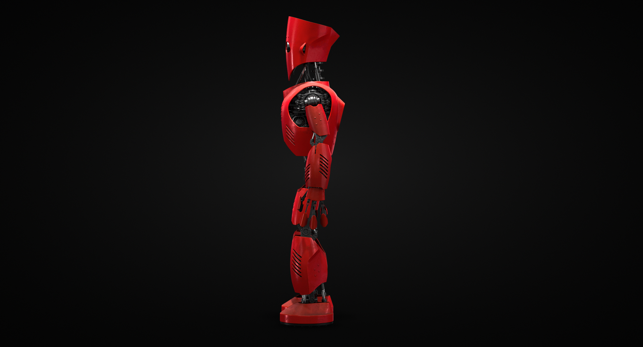 3D robot rigged model - TurboSquid 1237087