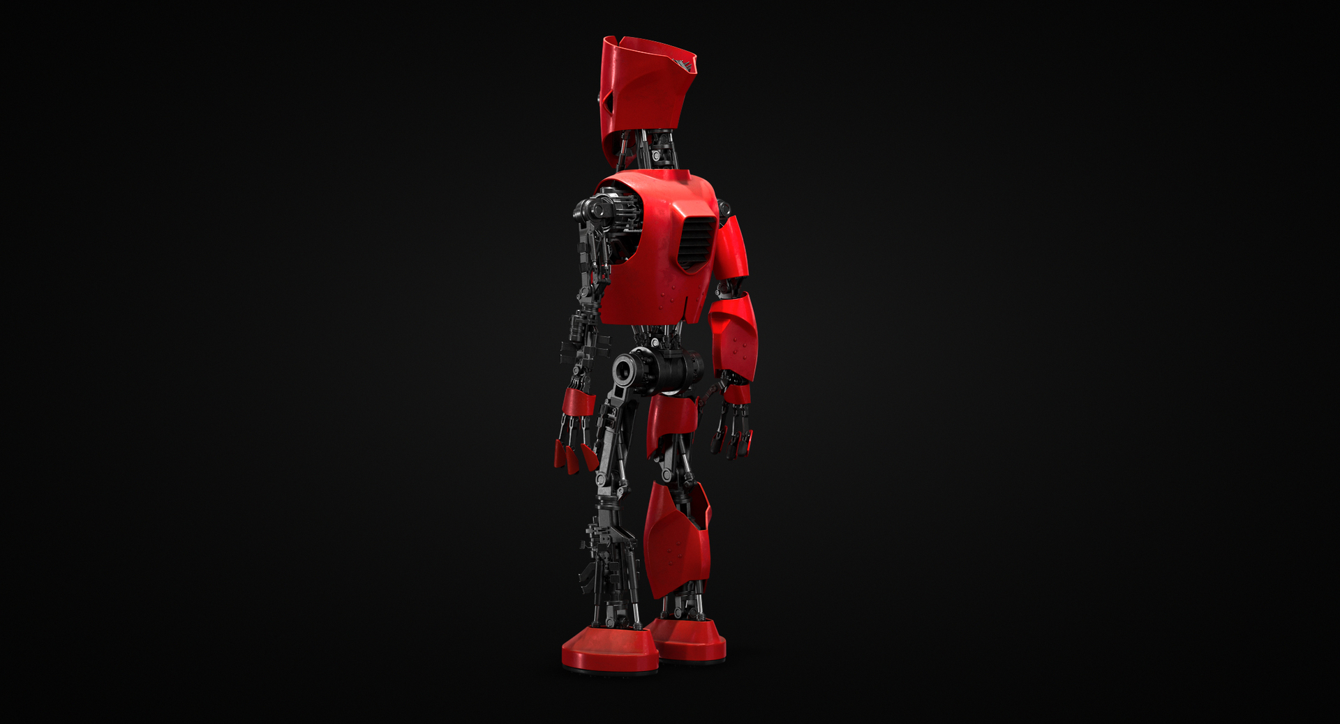 3D robot rigged model - TurboSquid 1237087
