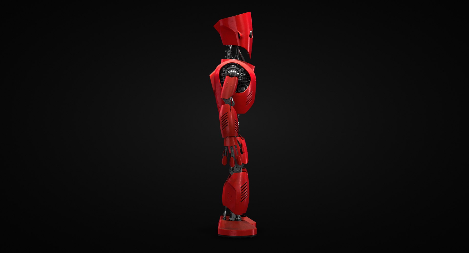3D robot rigged model - TurboSquid 1237087