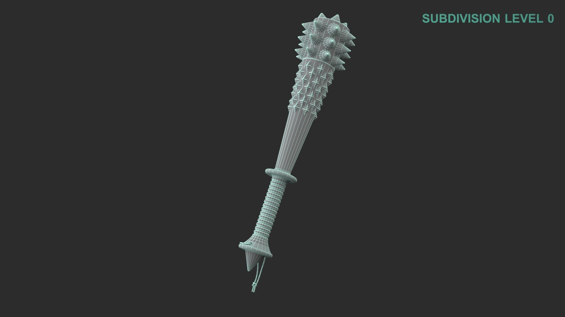 Mace Club 3D Model - TurboSquid 1918380