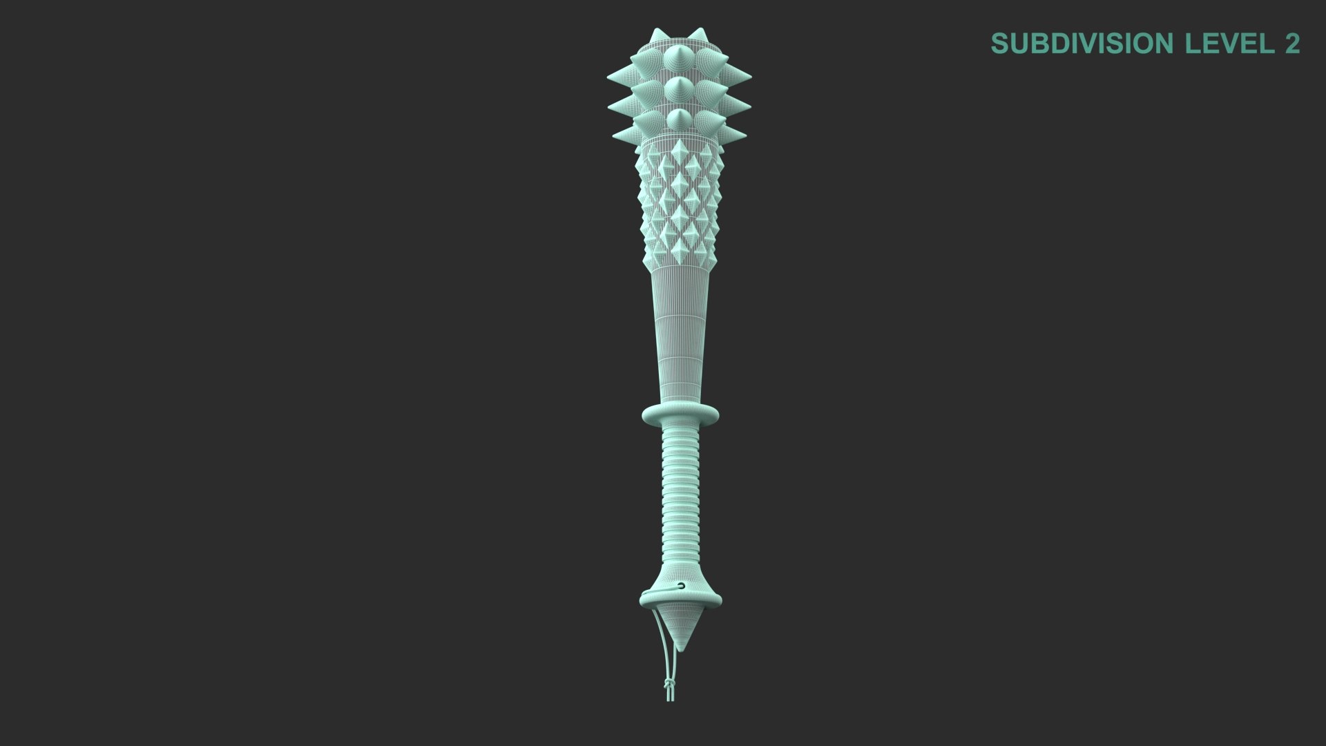 Mace Club 3D Model - TurboSquid 1918380