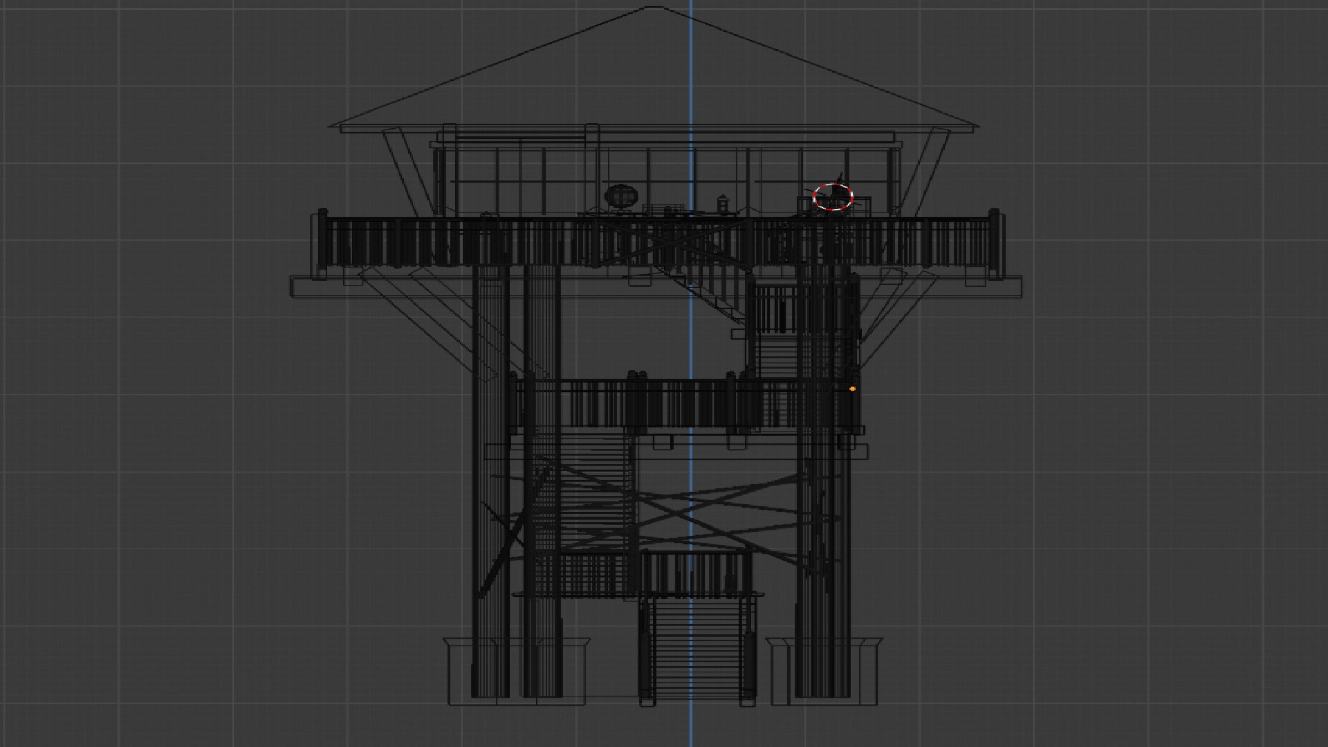 Fire Lookout Tower Architecture Build 3D Model 3D Model - TurboSquid ...