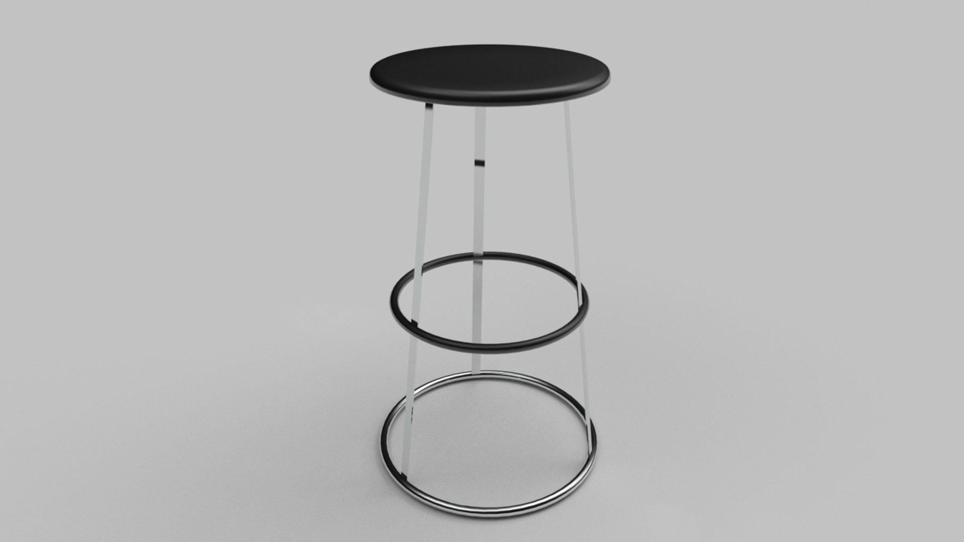 3d Bar Stool Model