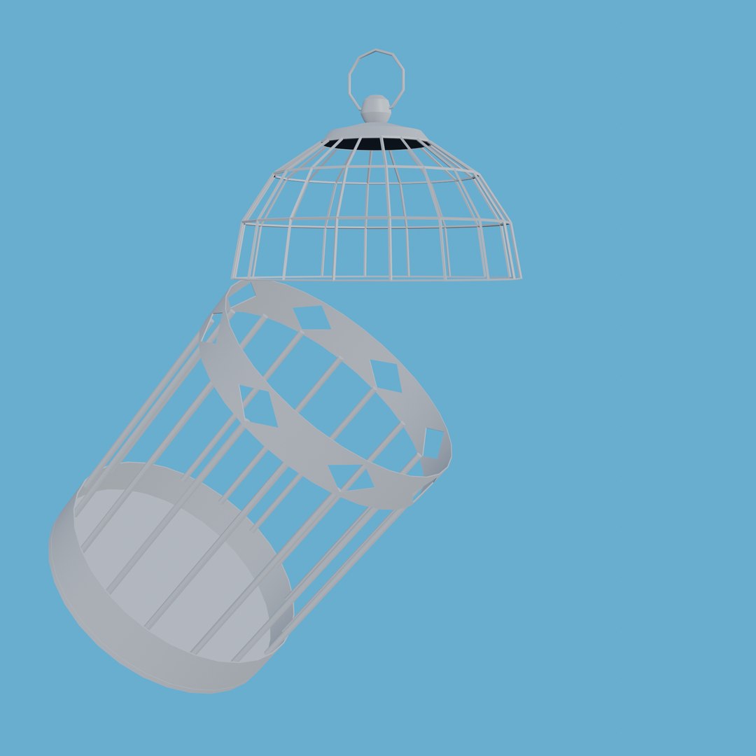 Free 3D Bird Cage - TurboSquid 1773303