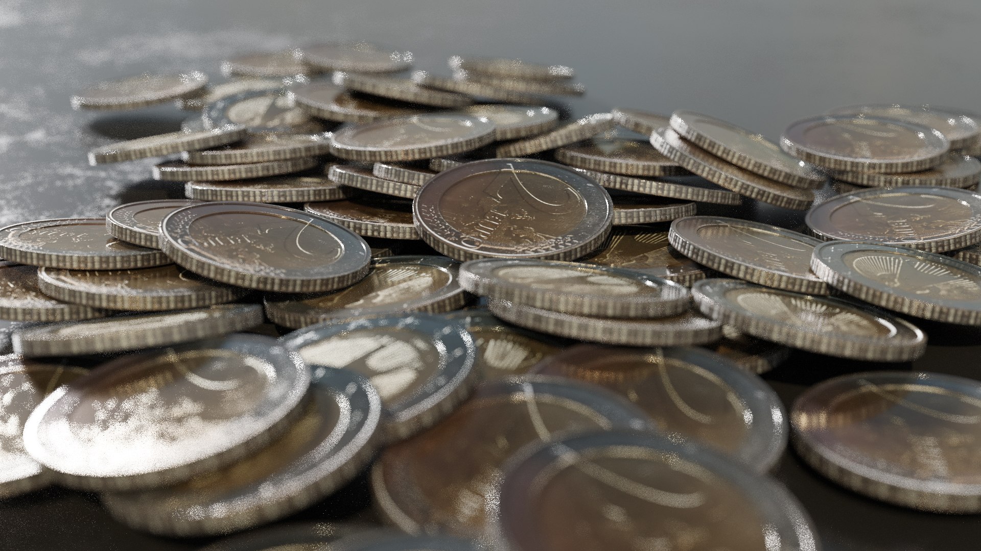 3D Euro Money Model - TurboSquid 1528777