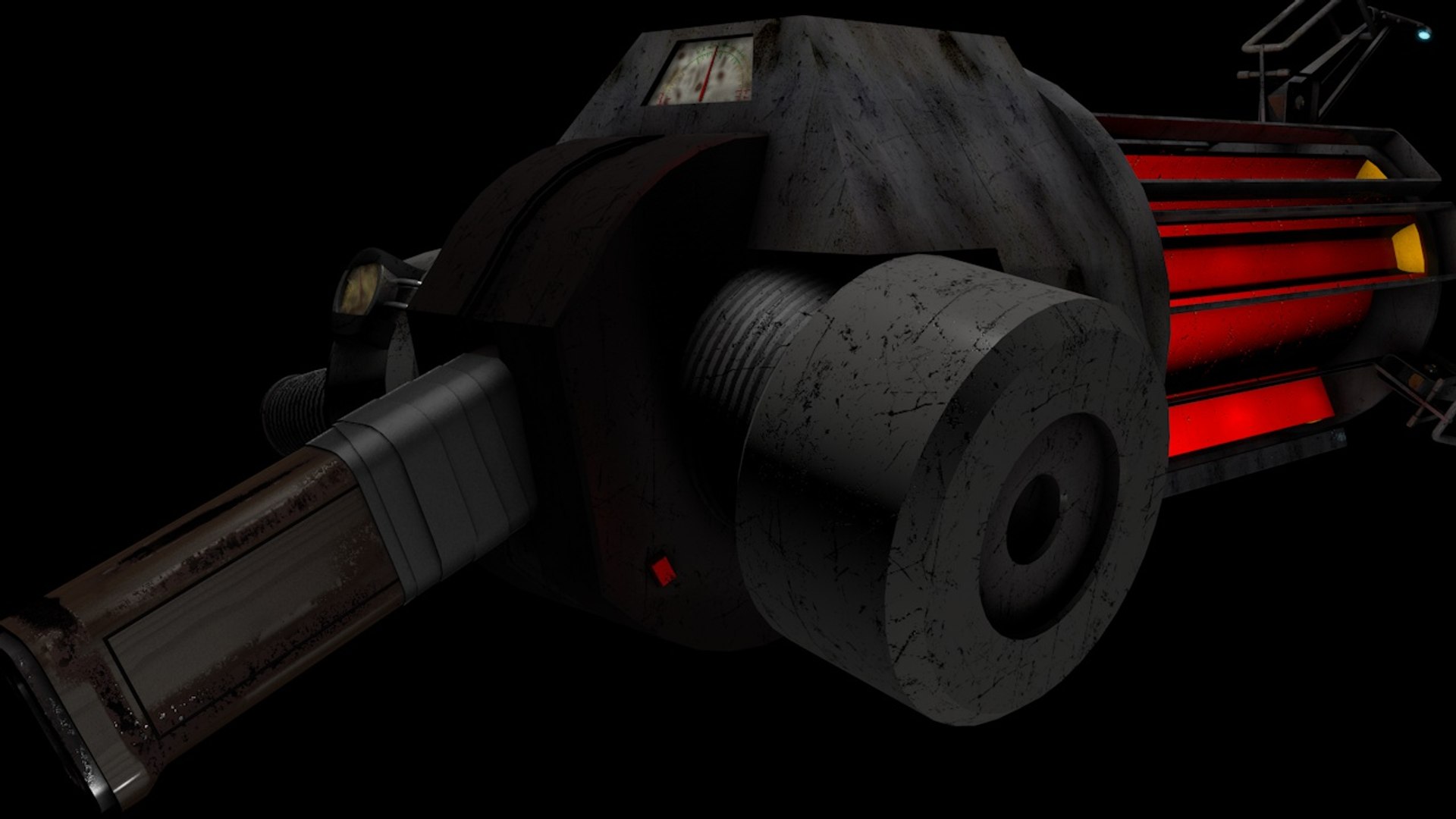 3D Model Gravity Gun - TurboSquid 1376026