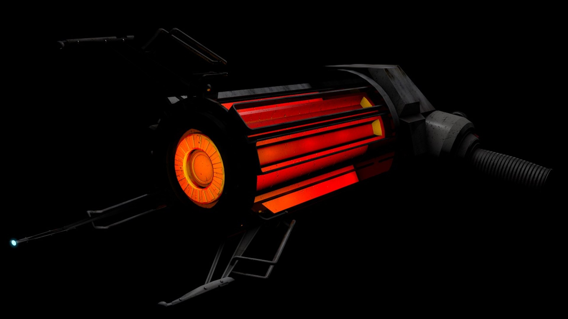 3D Model Gravity Gun - TurboSquid 1376026