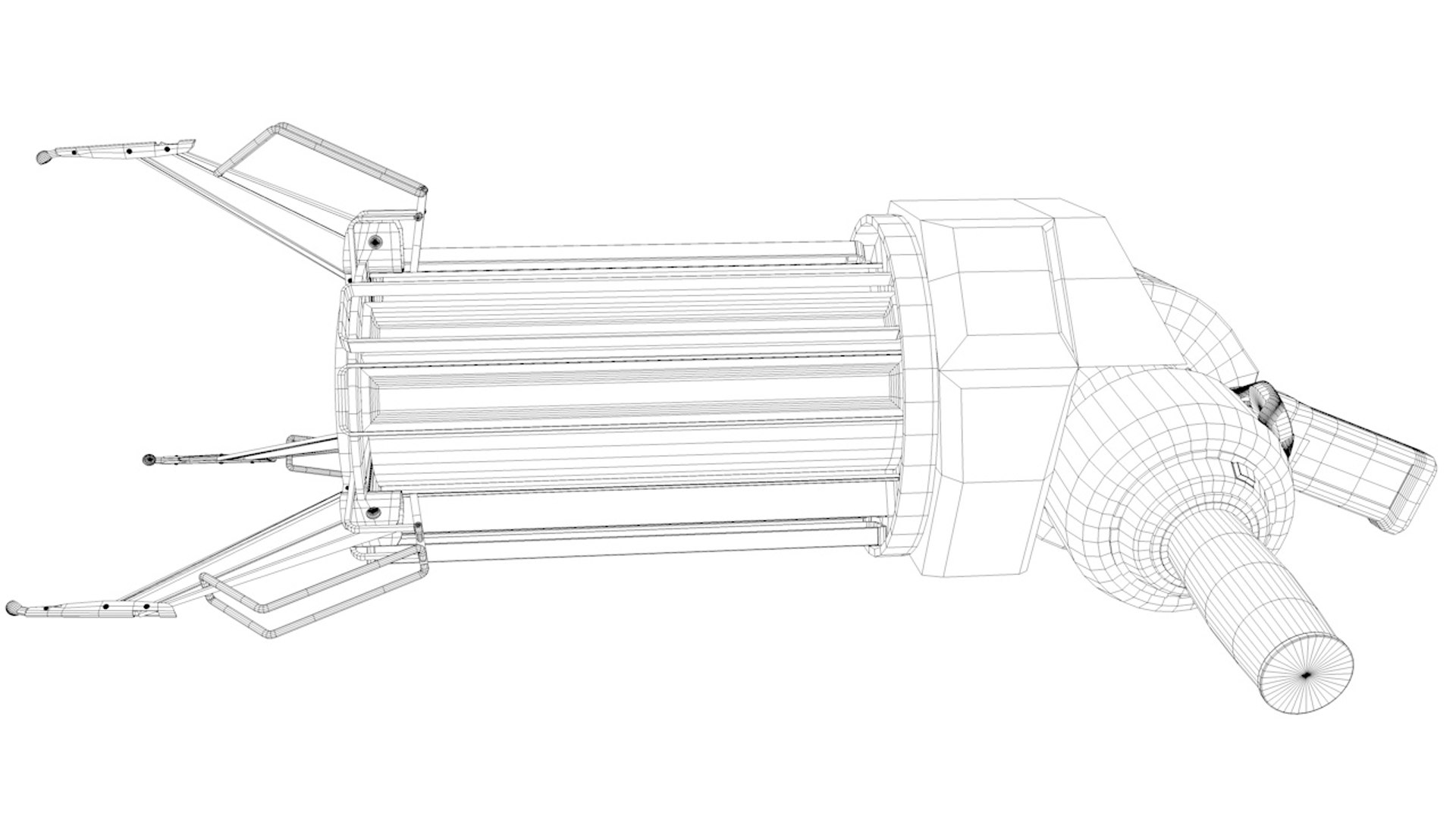 3D Model Gravity Gun - TurboSquid 1376026