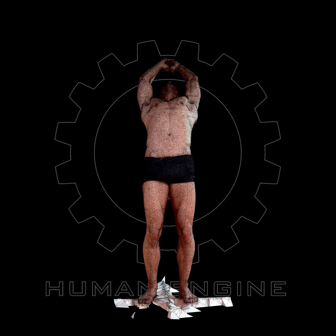 3D - Human Scanning Character - TurboSquid 1279553