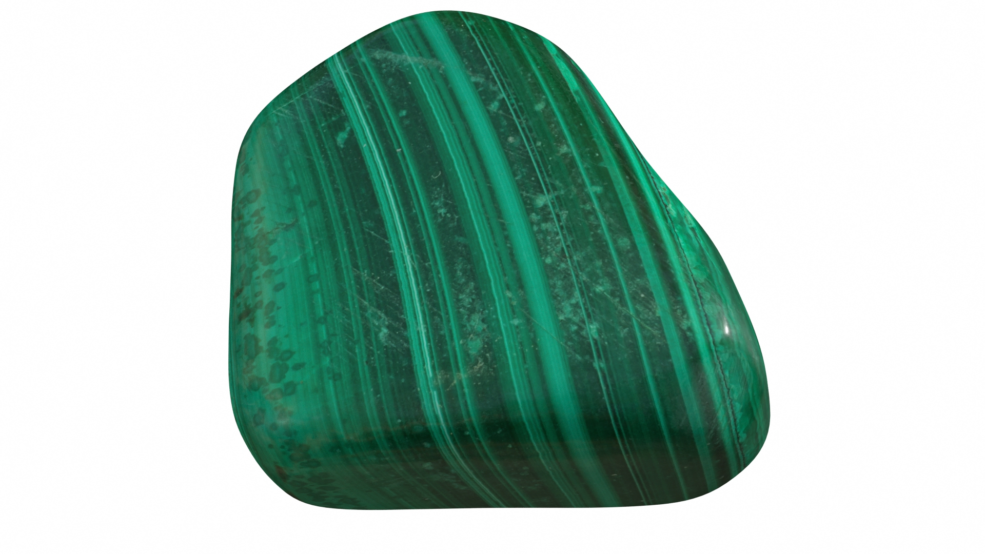 3D Malachite Tumbling Stone model - TurboSquid 1789338