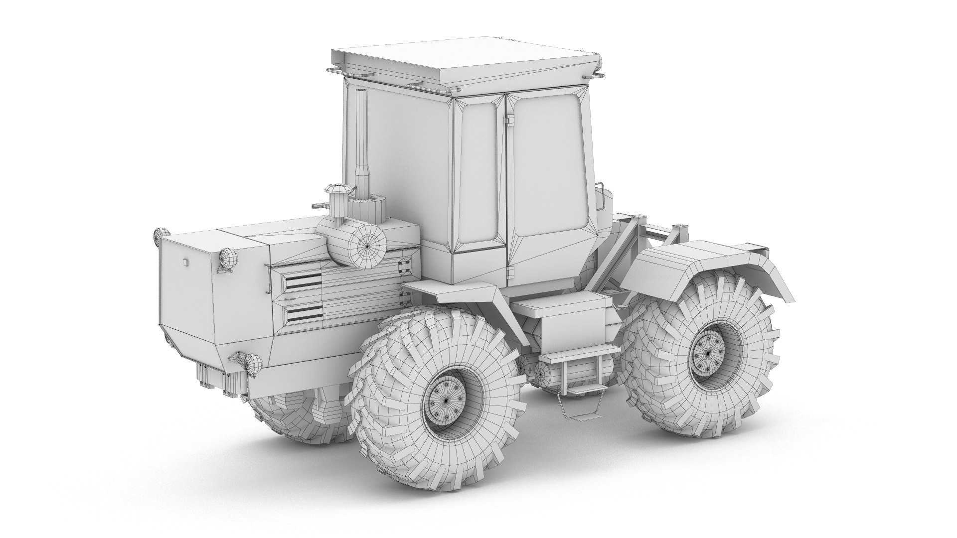 Tractor 3d Model