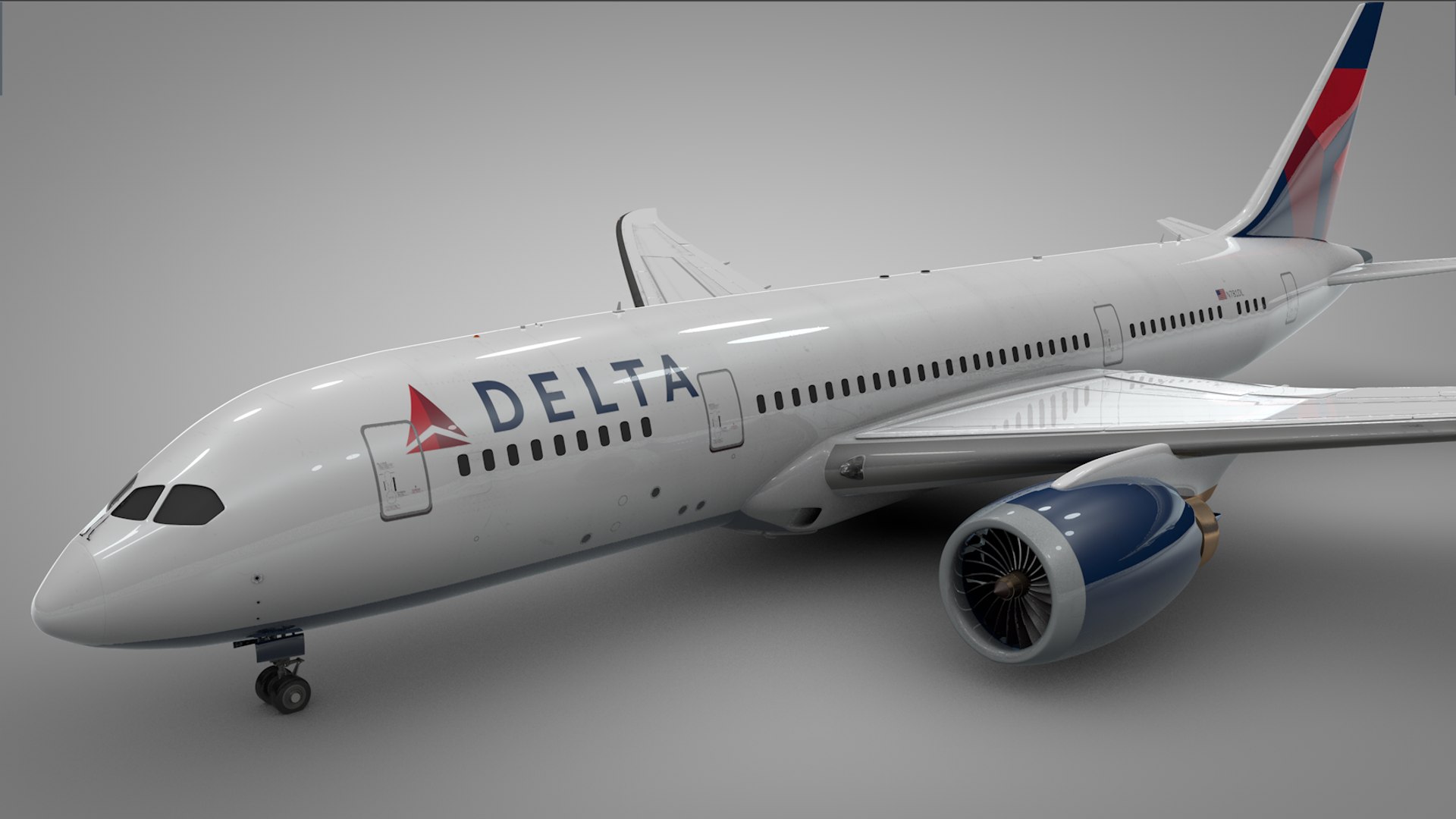 3D Boeing 787 Dreamliner Delta - TurboSquid 1609719