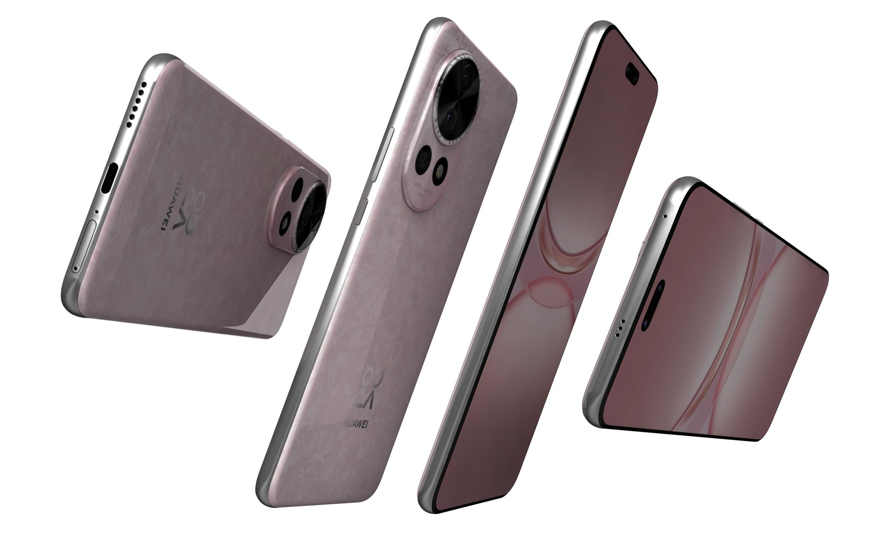 Huawei Nova 12 Pro Pink Model - TurboSquid 2179754