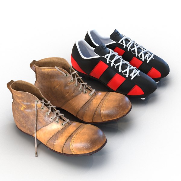 3d model football boots