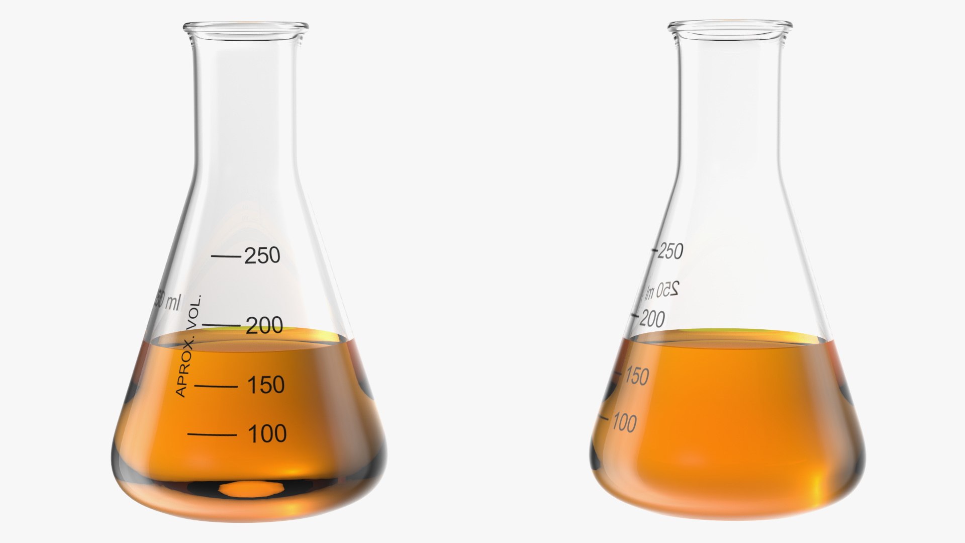 Fiole Conique Grande Capacité Fiole Erlenmeyer En Verre Borosilicate ...