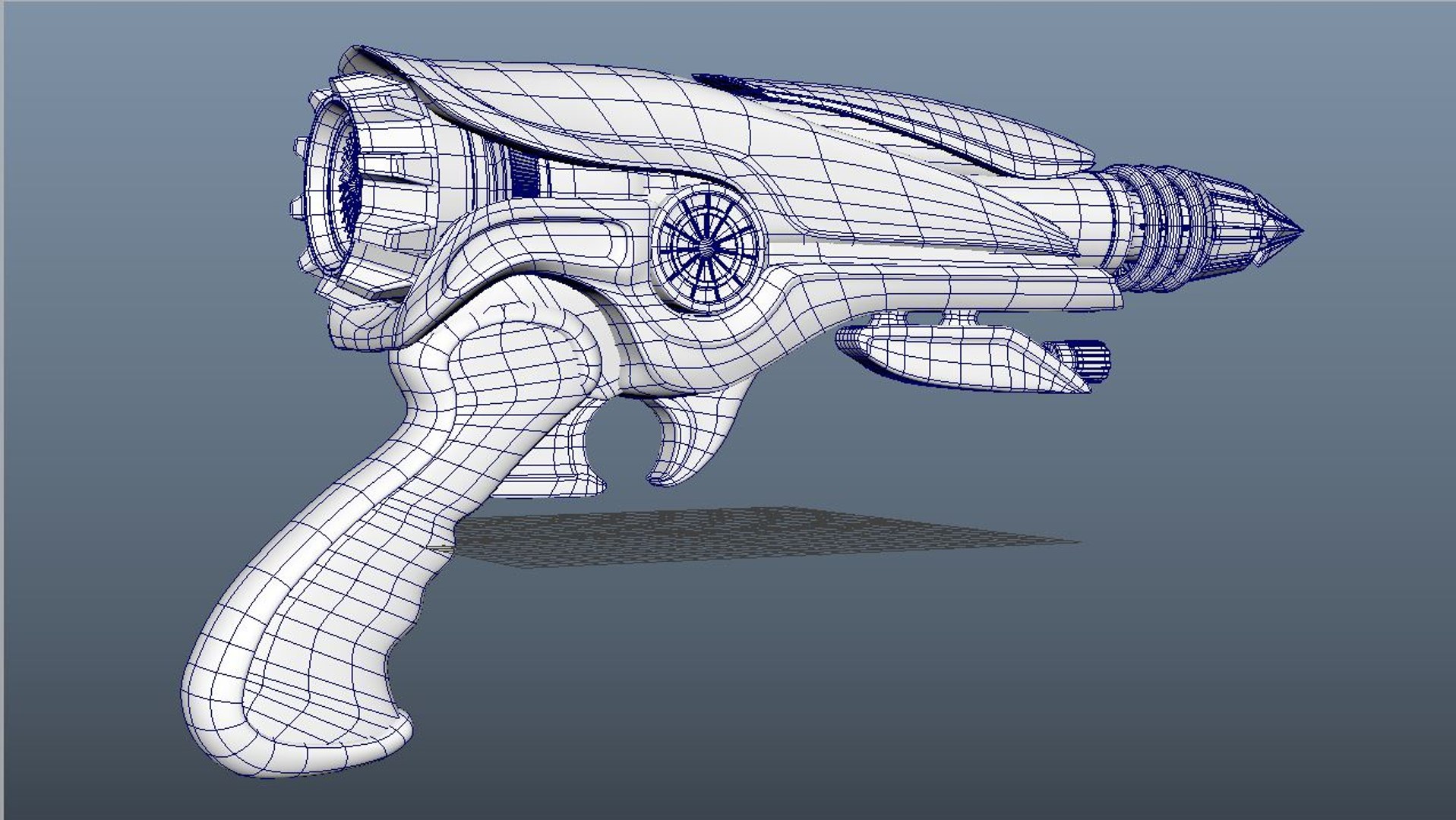 3D futuristic gun - TurboSquid 1334955