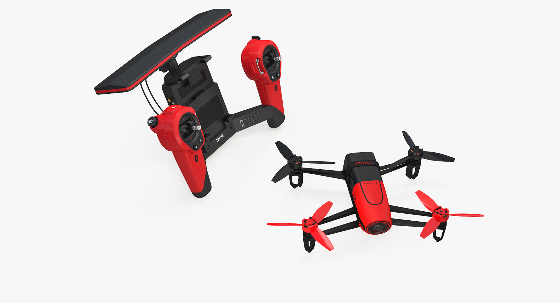 Parrot bebop quadcopter drone model - TurboSquid 1195568