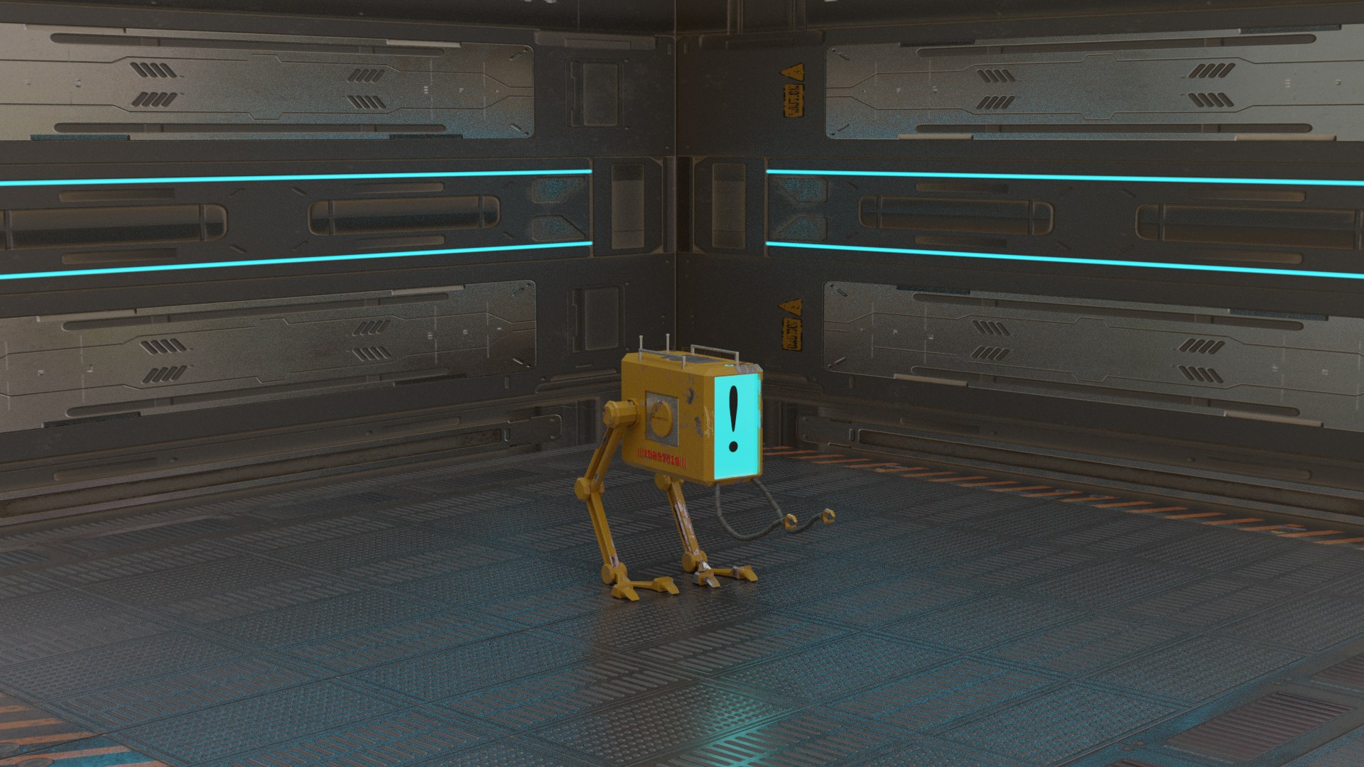 3D Search Robot Model - TurboSquid 1809171