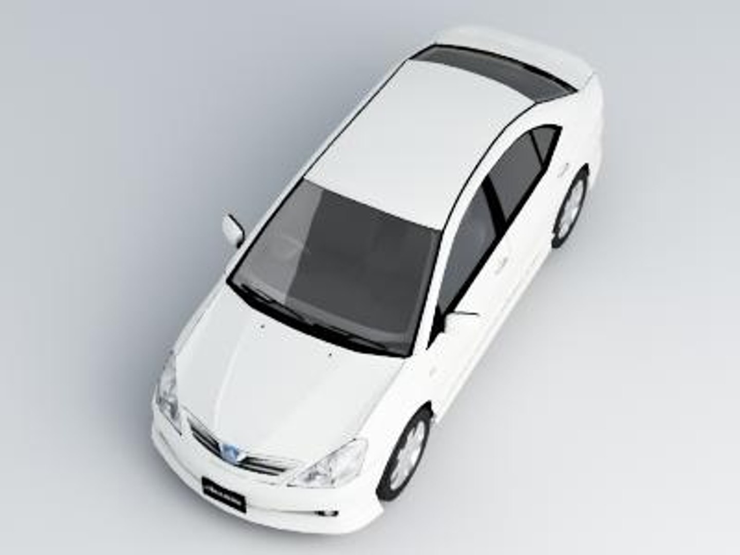 Toyota Allion 3d Model
