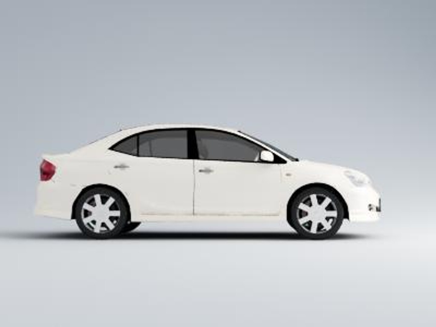 Toyota Allion 3d Model