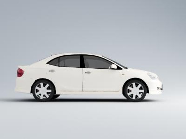 toyota allion 3d model