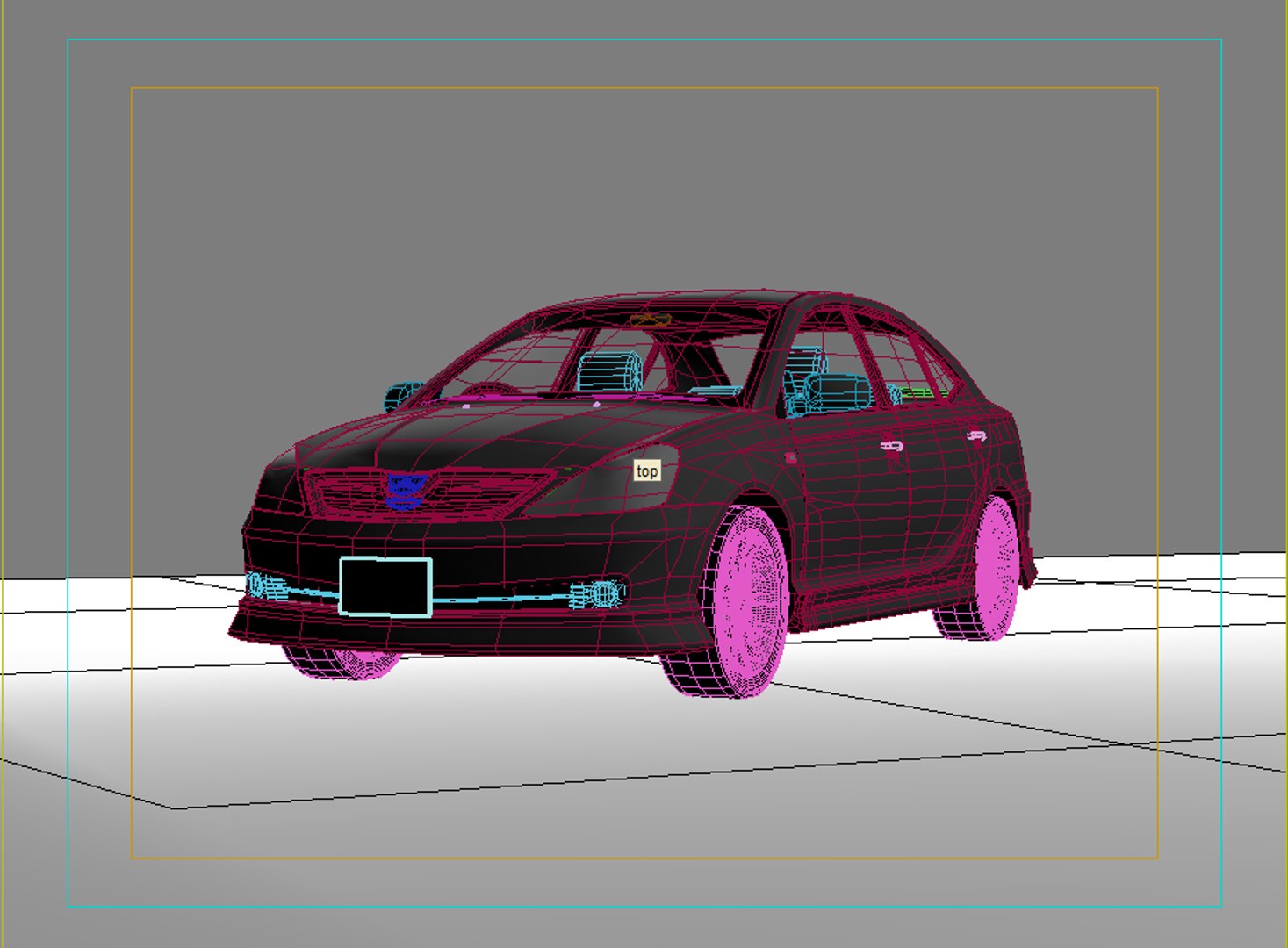 Toyota Allion 3d Model