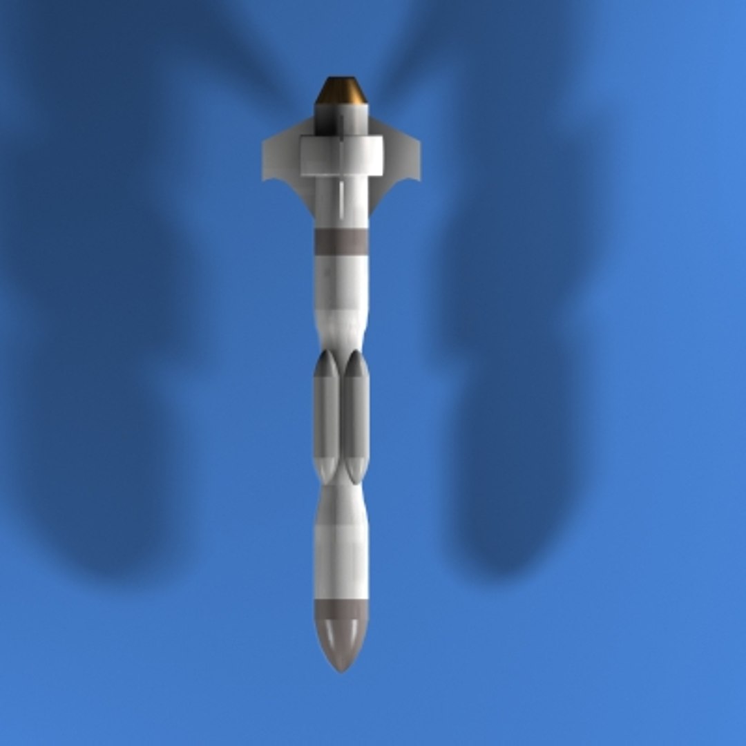 Missile Rocket 3d Model