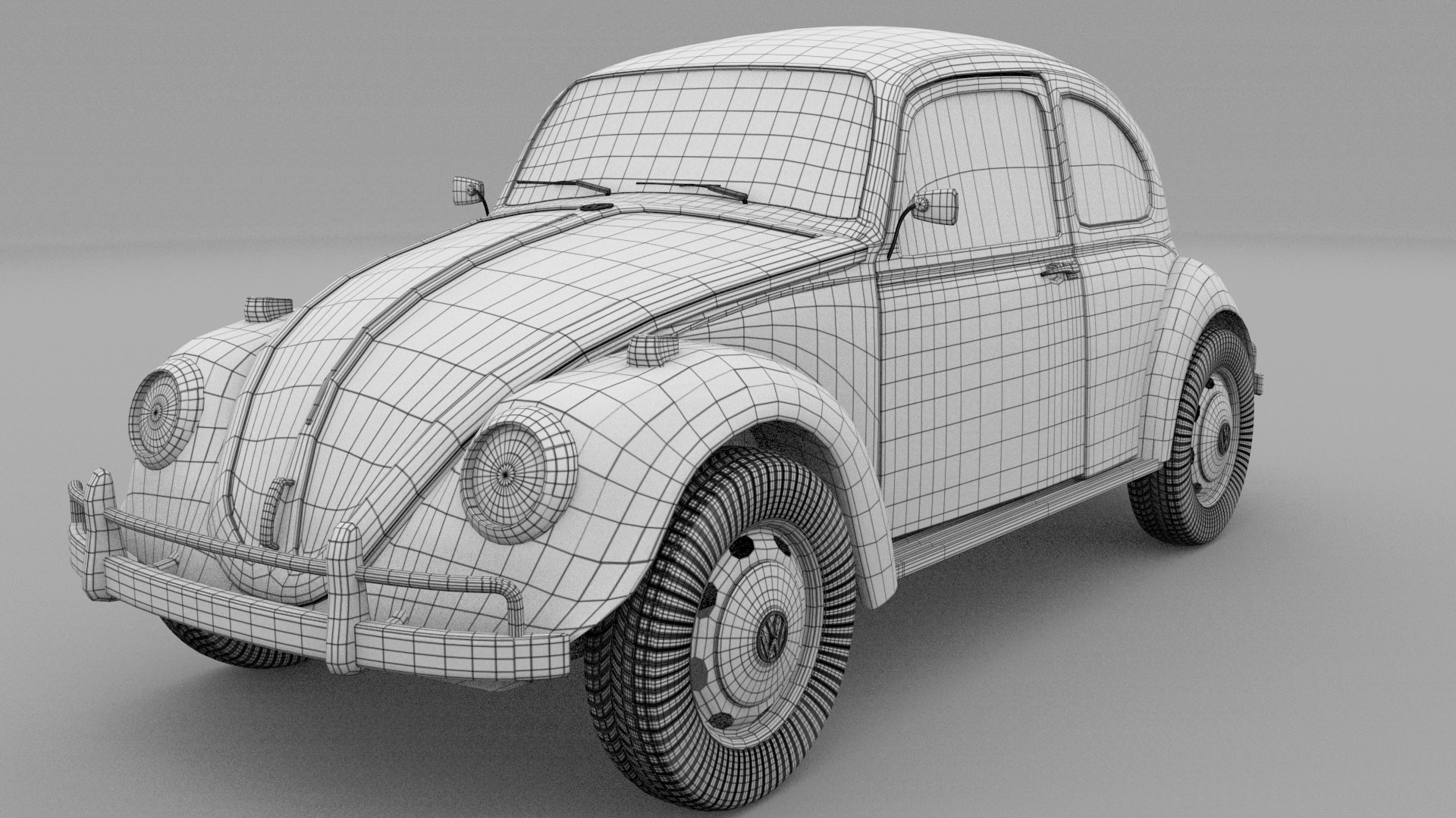 3d beetle model