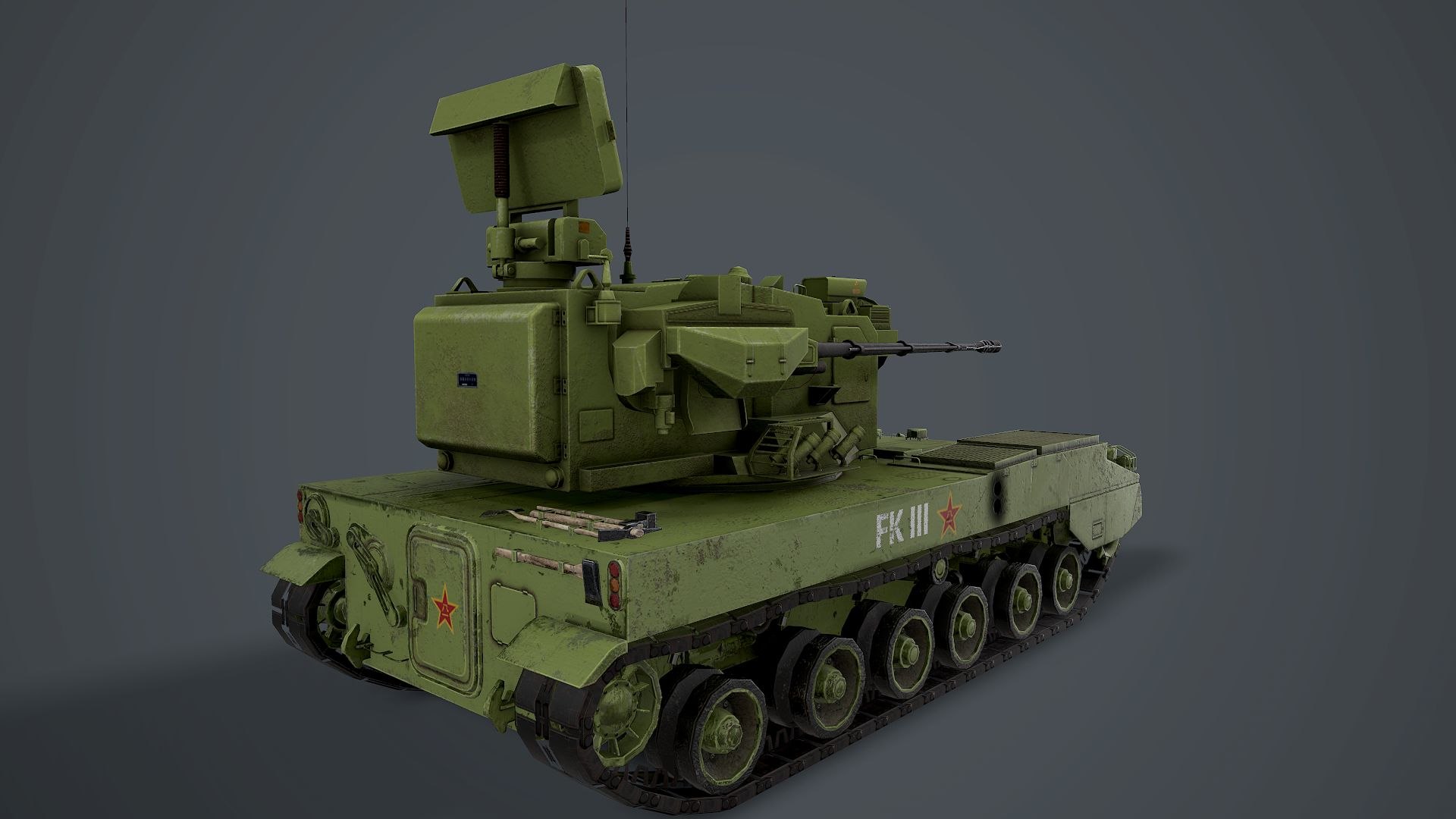 PGZ-09 SPAAG Chinese 3D Model - TurboSquid 1758248
