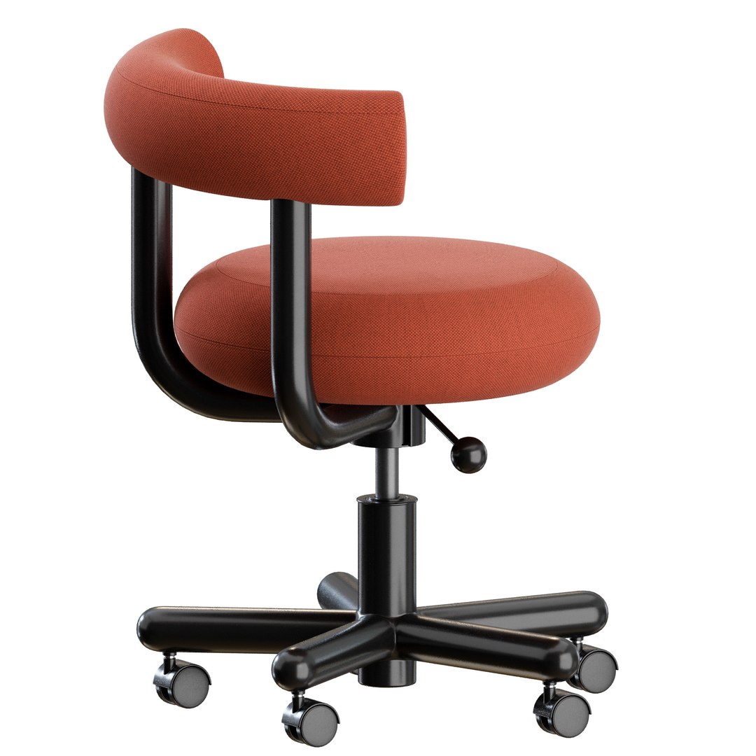 3D Fat Work Office Chair By Tom Dixon Model - TurboSquid 2272158