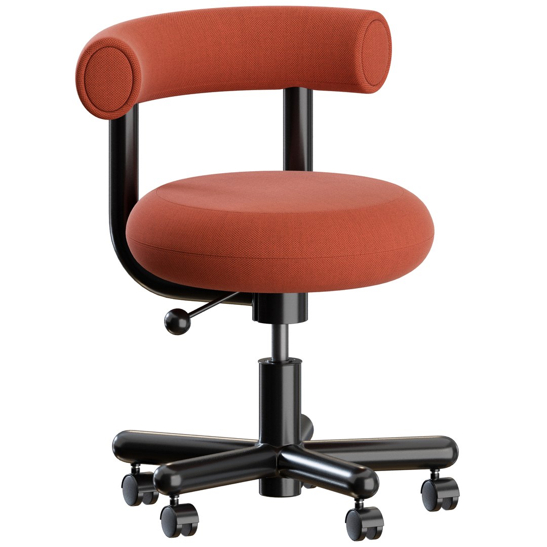 3D Fat Work Office Chair By Tom Dixon Model - TurboSquid 2272158