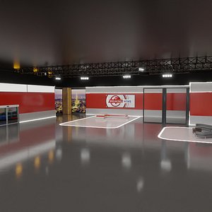 Download 3D Tv Studio Blender Models - TurboSquid