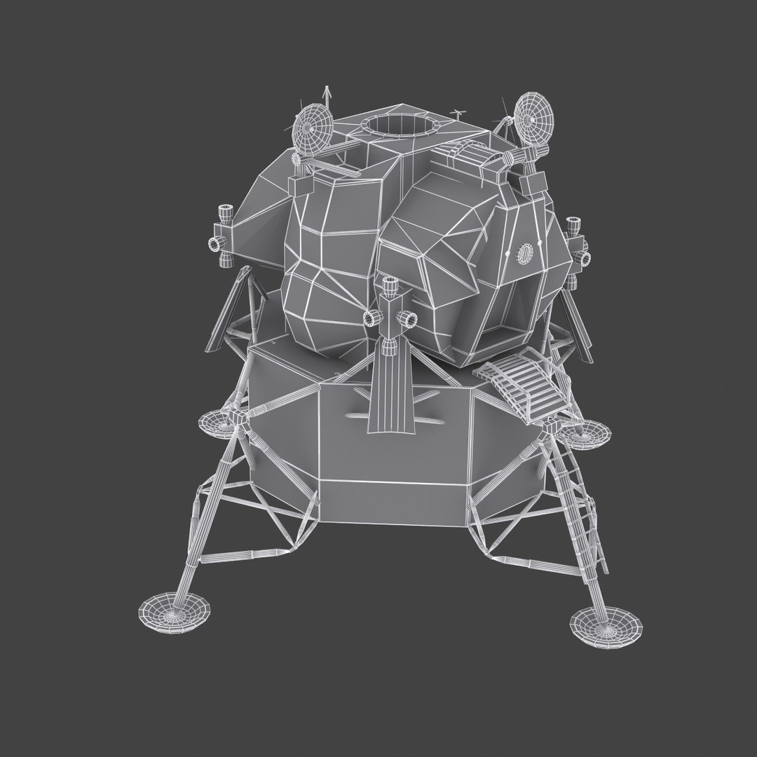 Apollo Lunar Module 3d Model