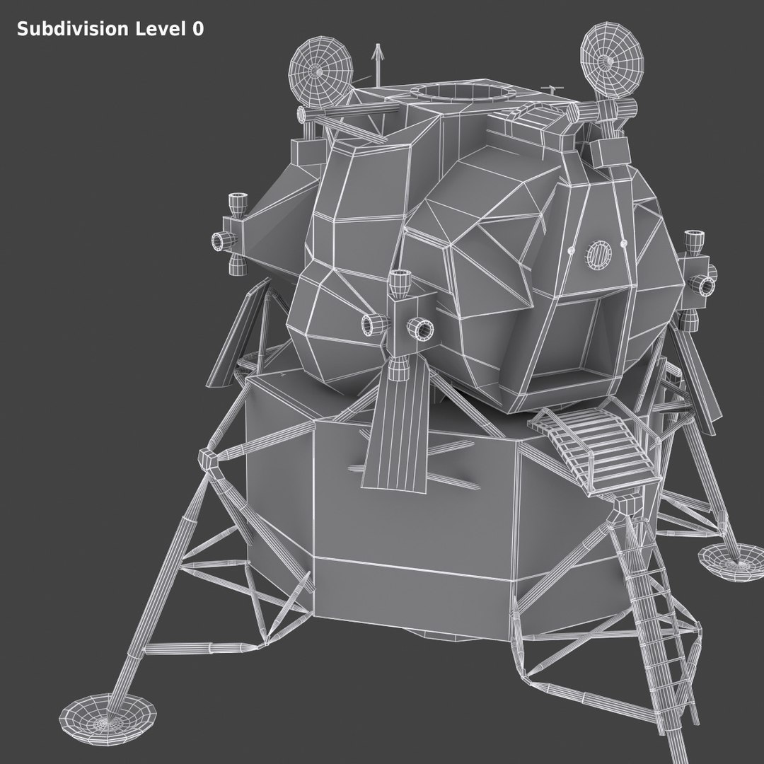 Apollo Lunar Module 3d Model
