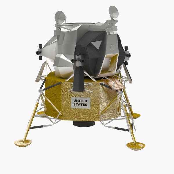 apollo lunar module 3d model