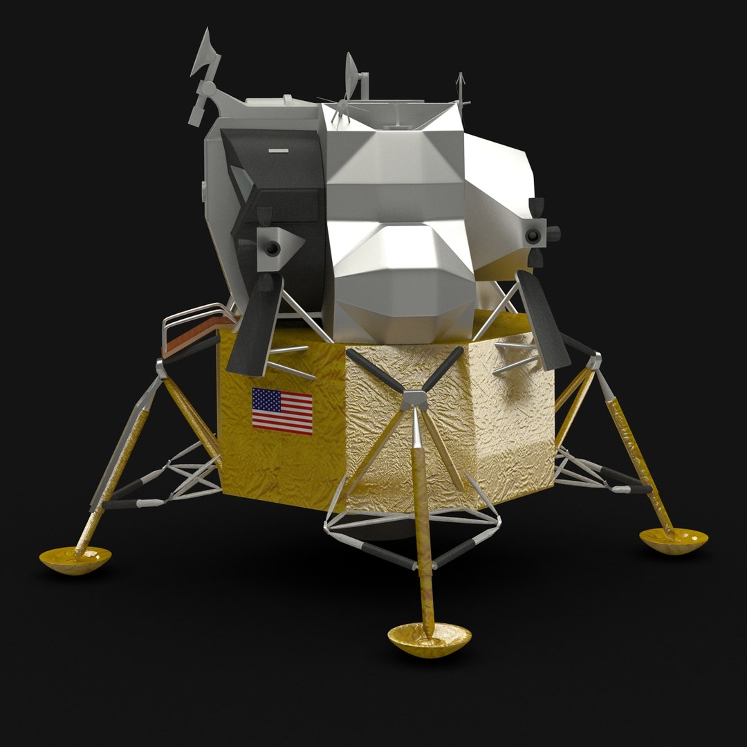 Apollo Lunar Module 3d Model