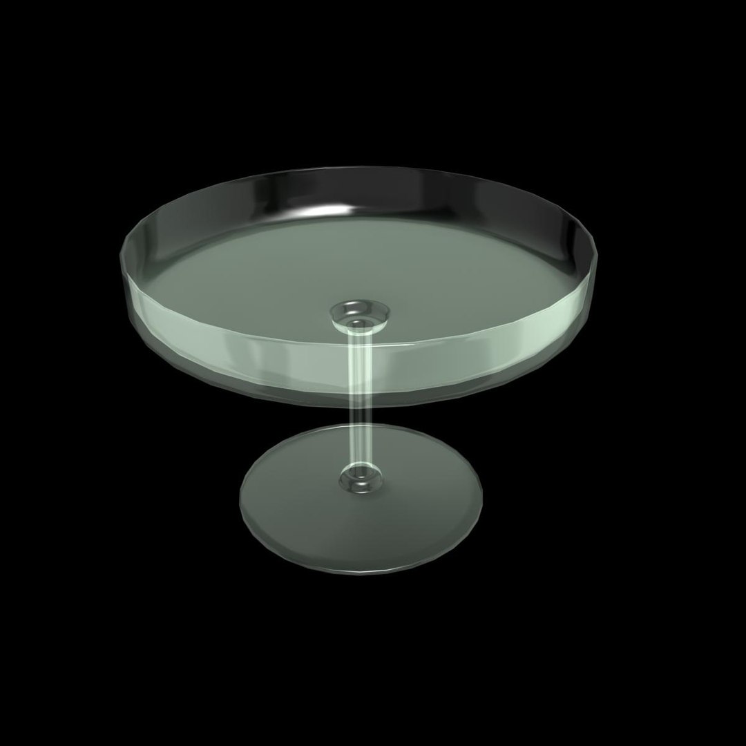 3D Glass Fruit Stand Model - TurboSquid 1670821