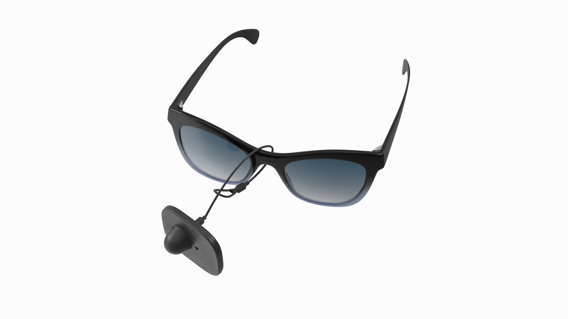 Glasses With Security Tag 3D - TurboSquid 1893606