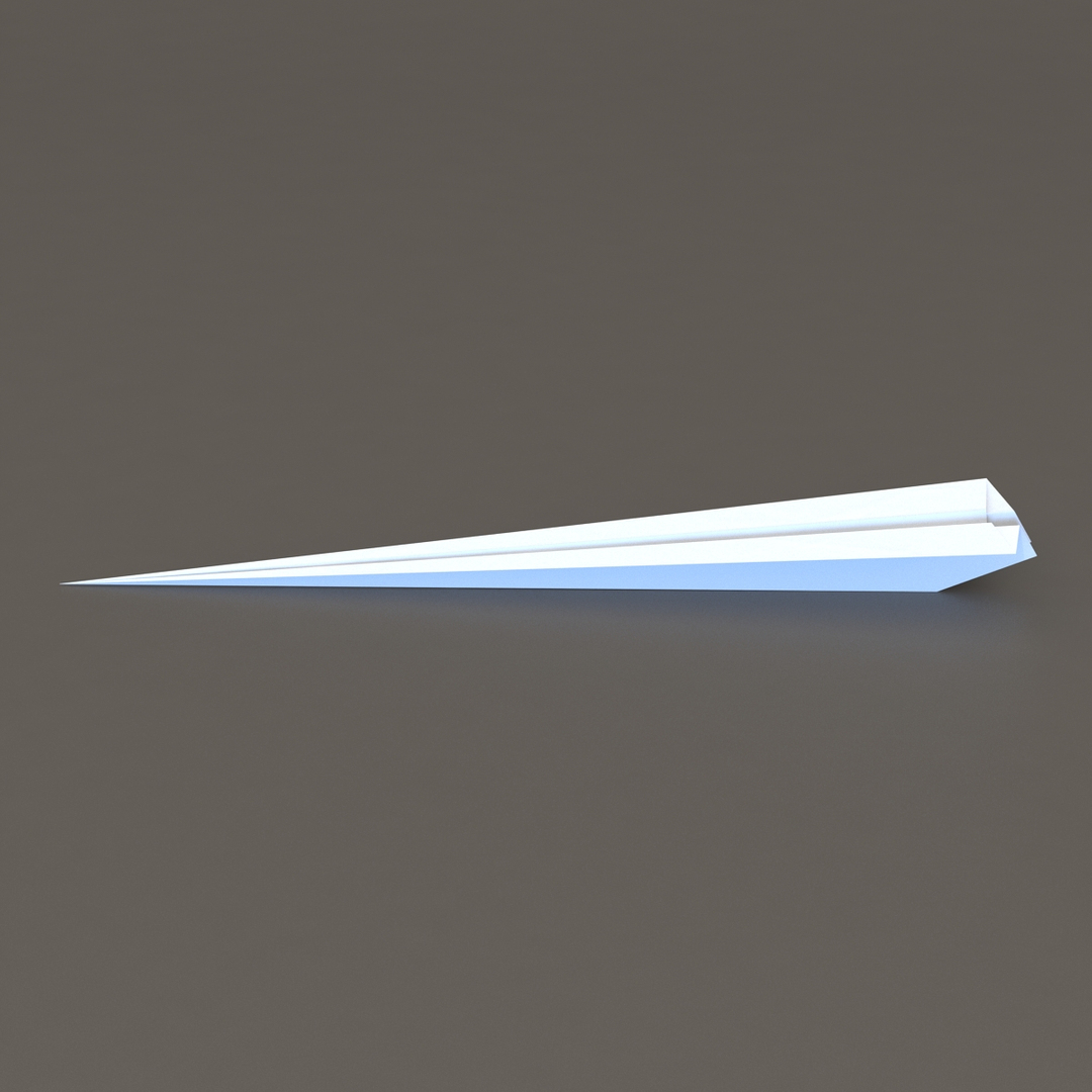 Paper Plane 3d Model