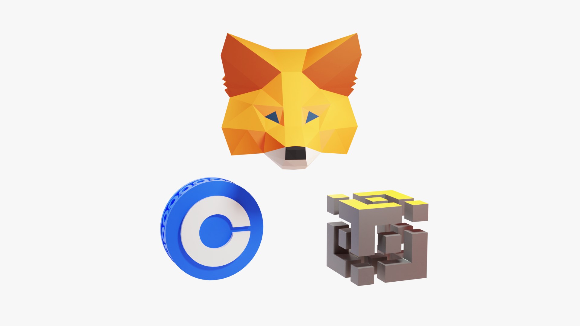 Metamask 3D Crypto Exchanges High Quality Model - TurboSquid 2095478