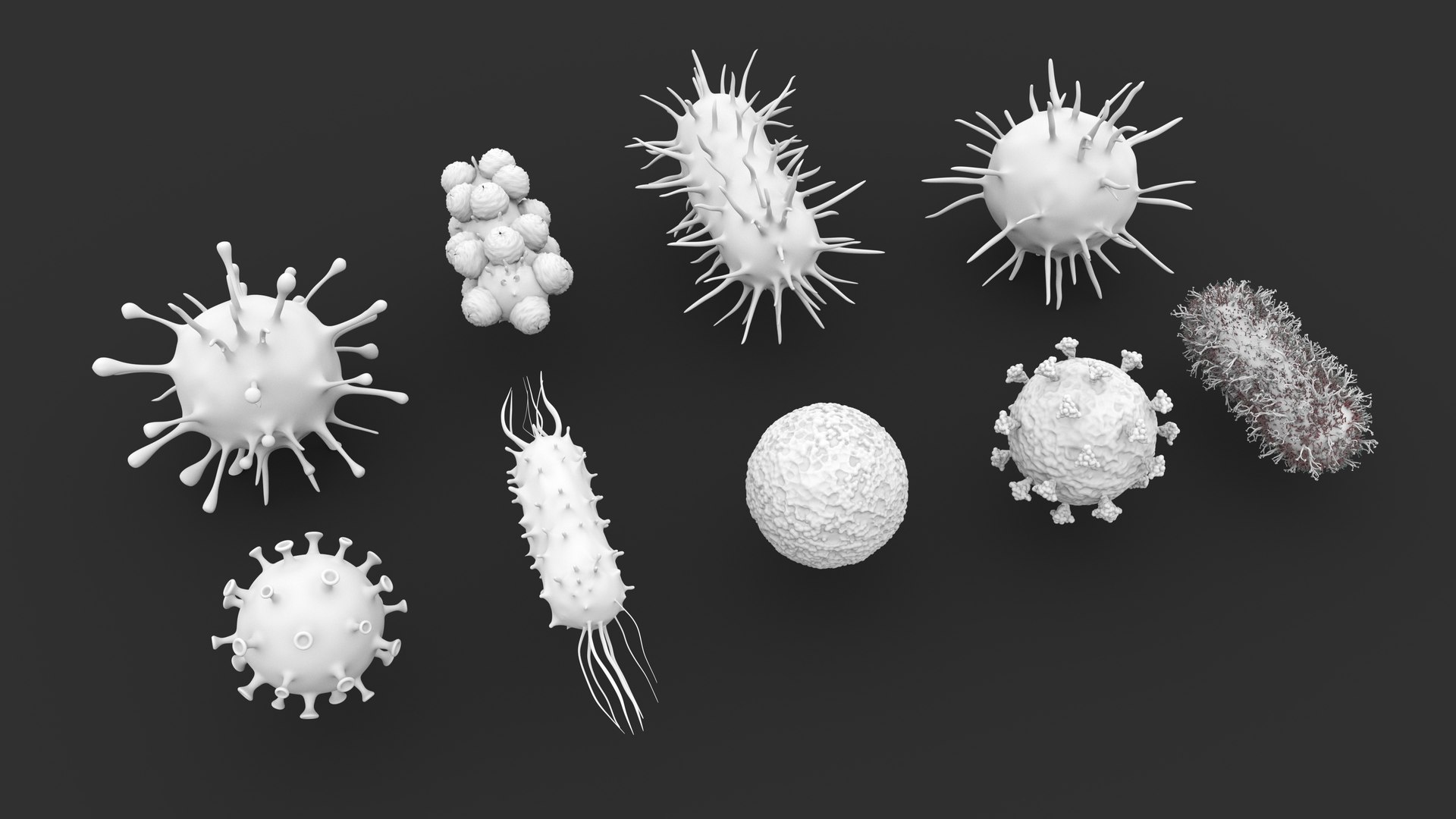Corona Virus 3D - TurboSquid 2414044