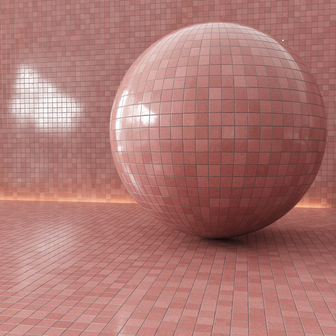3D Wall Tiles Material Set 02 - TurboSquid 2095272